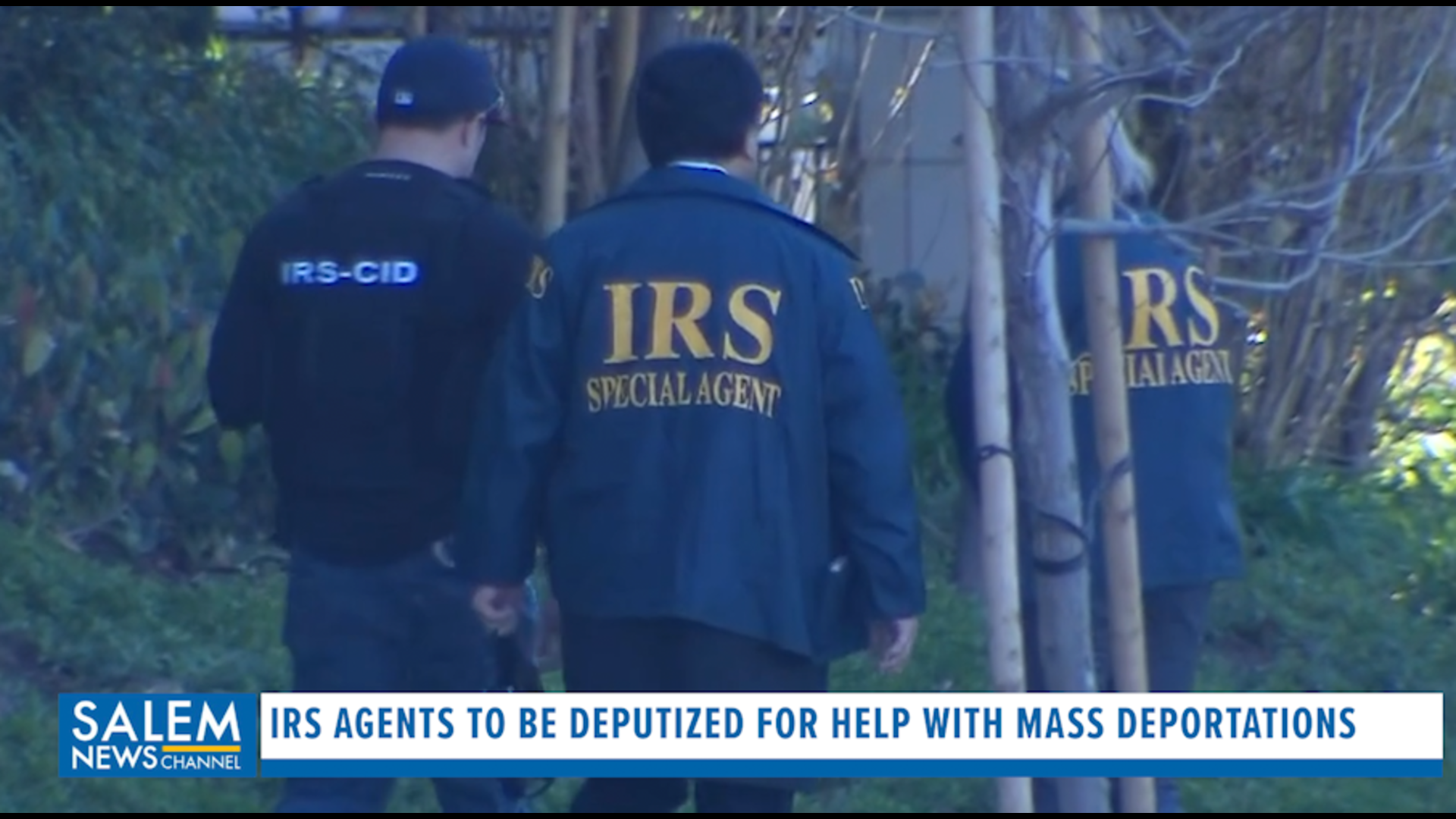 IRS agents to be deputized to help with Trump's mass deportations | AM ... IRS agents to be deputized to help with Trump's mass deportations | AM ...